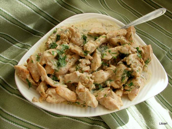 ՕԳՆԵՆՔ ՄԻՄՅԱՆՑ ԽՈՀԱՆՈՑՈՒՄ: A La Sacivi (chicken) / Ա Լա Սացիվի