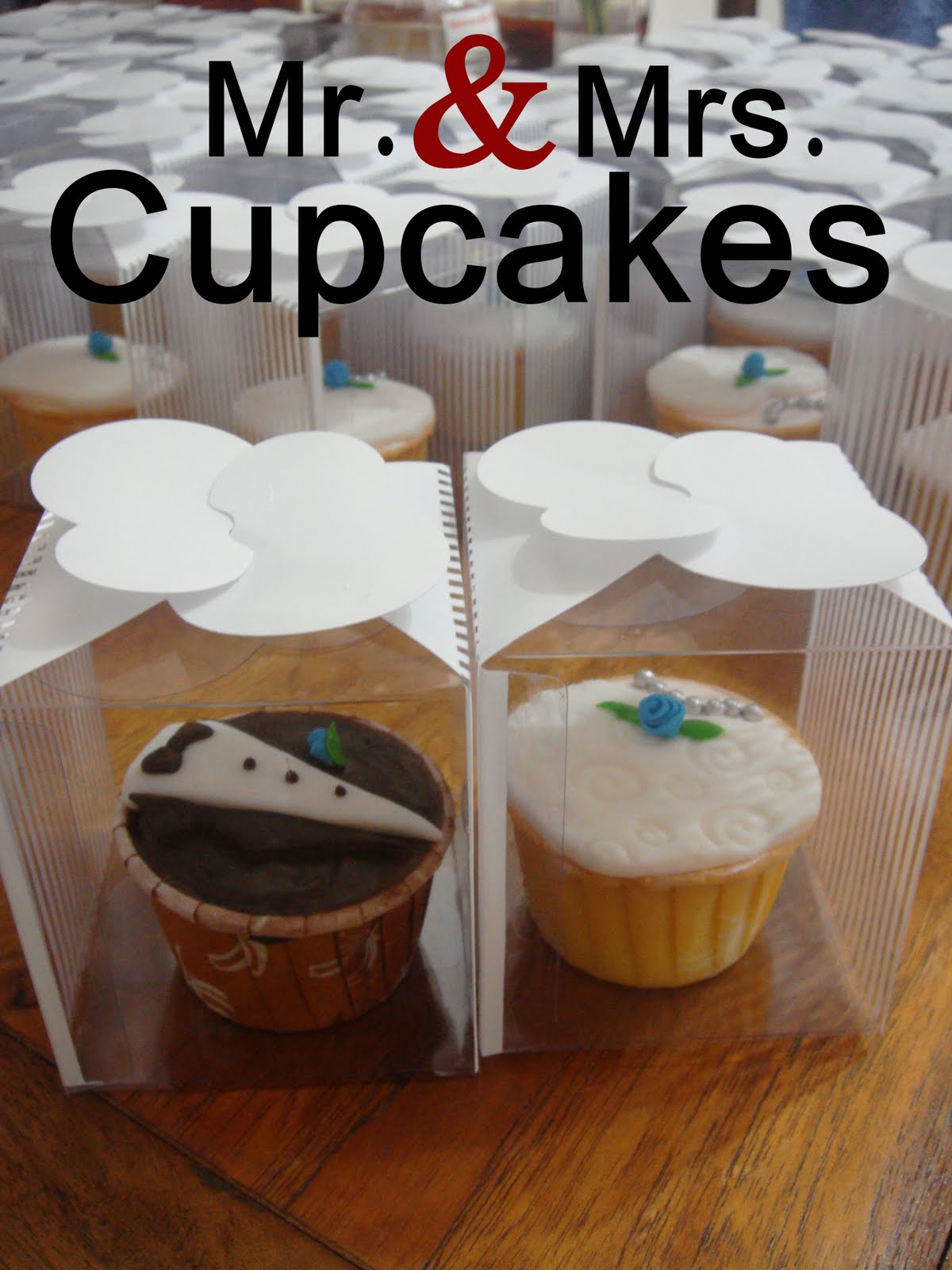 Butter&Cream: MR. & MRS CUPCAKES
