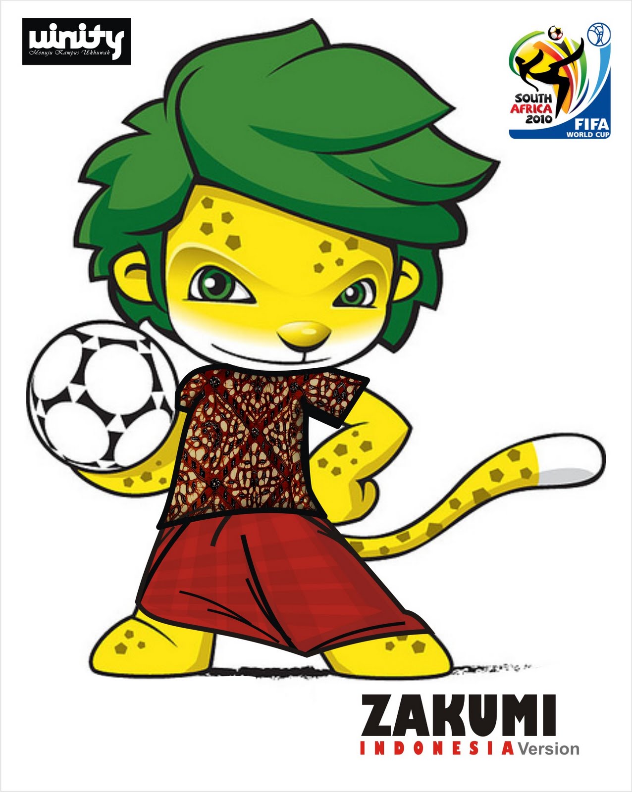 UINITY: Menuju Kampus Ukhuwah: WallPaper FIFA WorldCup "ZAKUMI" ala UIN