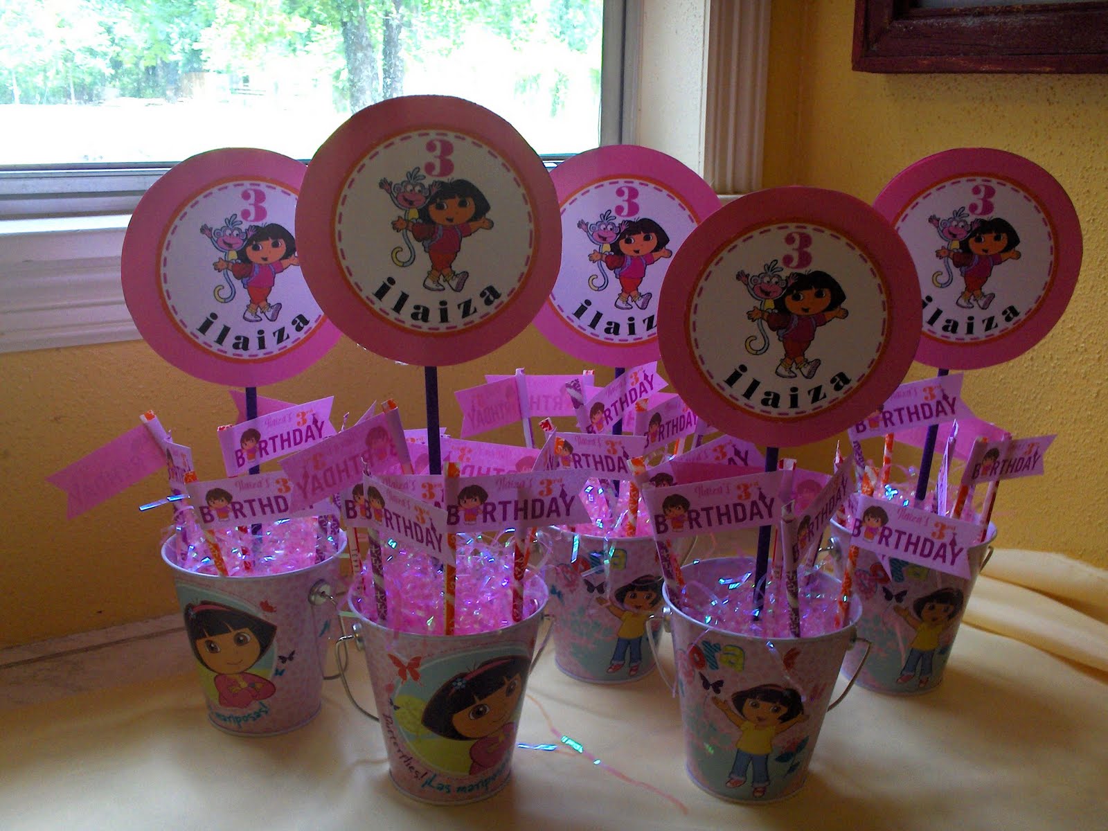 bellygusher: Ilaiza's 3rd birthday - Dora the Explorer