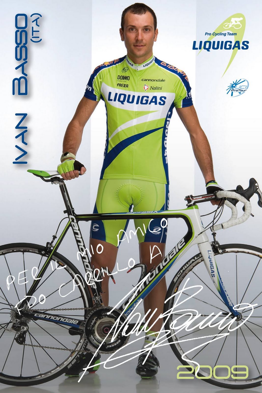 Carrillo Ciclismo Piramides: il mio amico Ivan Basso....