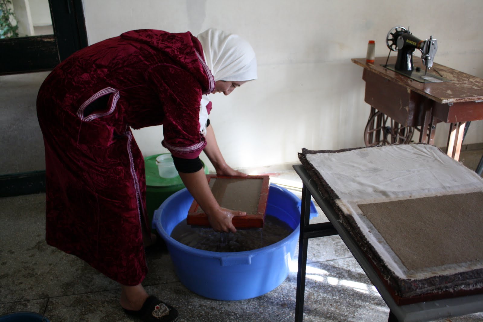 Emily & Jon in Morocco: A Week In Paper Making