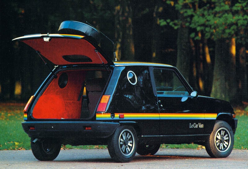 automotocollection: Renault 5 Le Car Van - 1980
