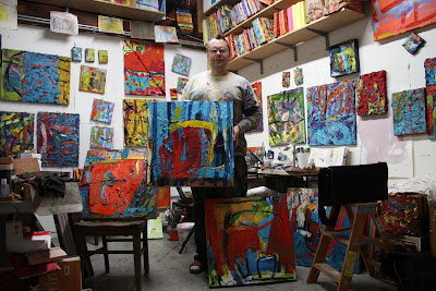 Happy Faces Chicago: The Artist's Studio: Darrell Roberts