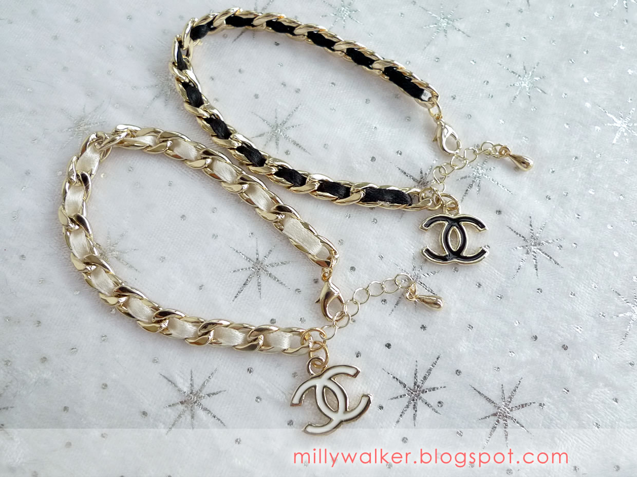 Milly Walker - Walking with Style: CC Chain Bracelets - All Sold