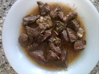 Las recetas de Bailén: HIGADO DE CORDERO EN SALSA