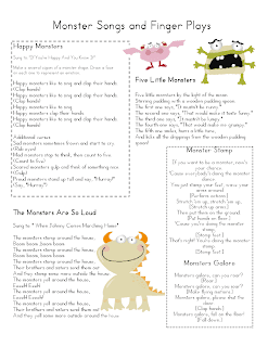 Mrs Home Ec: Monster Lesson Plan