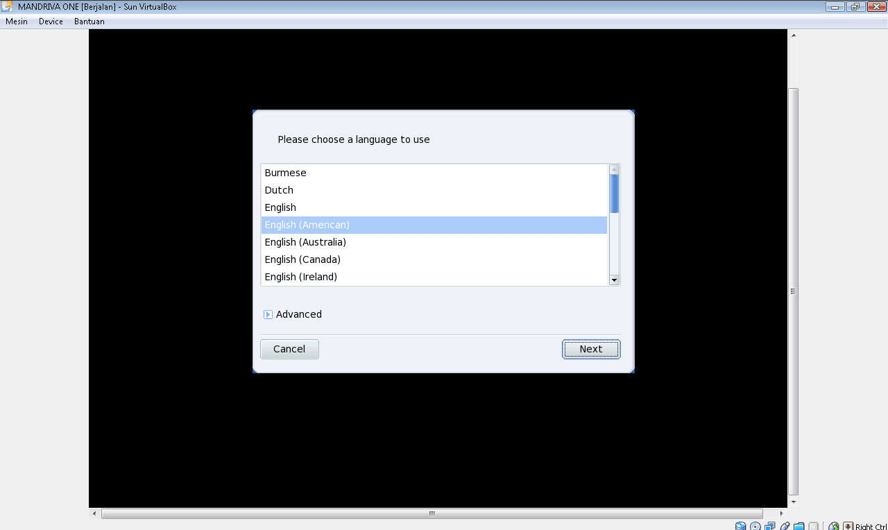 INSTALASI SUN xVM VirtualBox (LINUX MANDRIVA ONE ) | Lecture