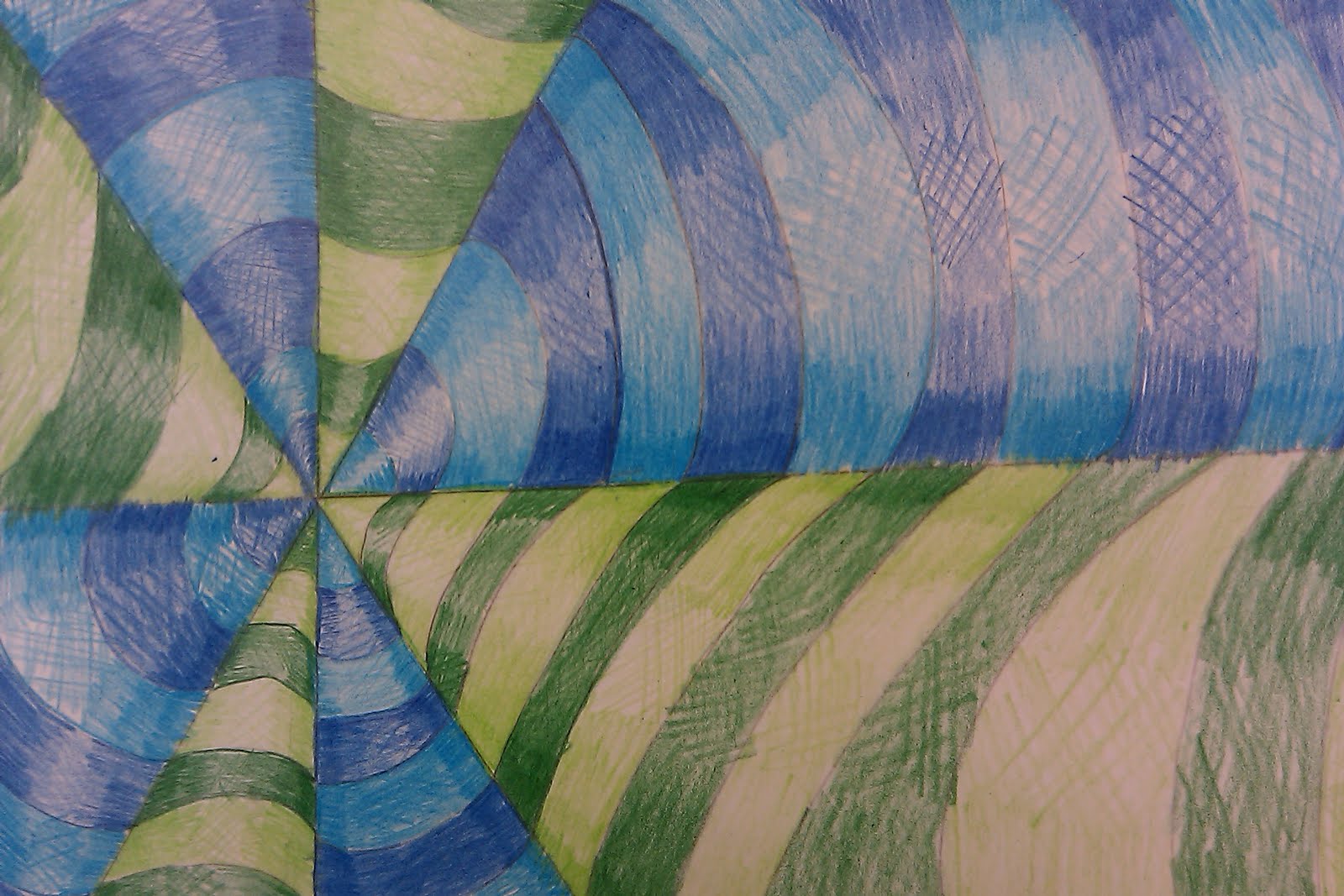 DRAWS Attention!!!: Op Art- Learning Colors!