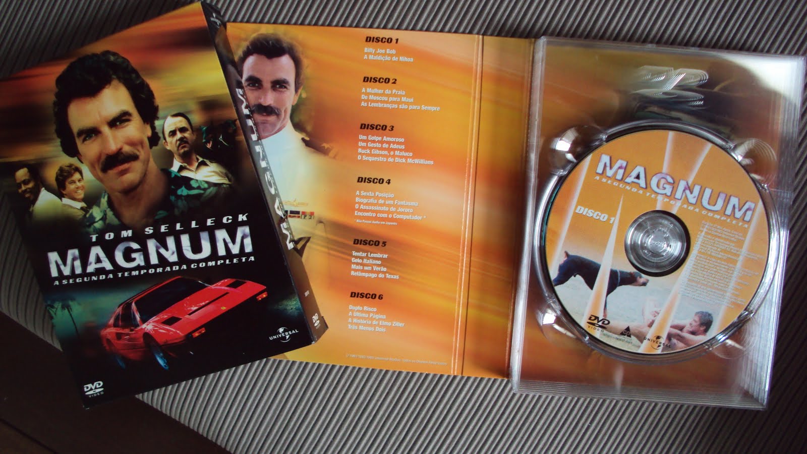 Os Colecionadores: MAGNUM - SEGUNDA TEMPORADA COMPLETA - R$ 35,00