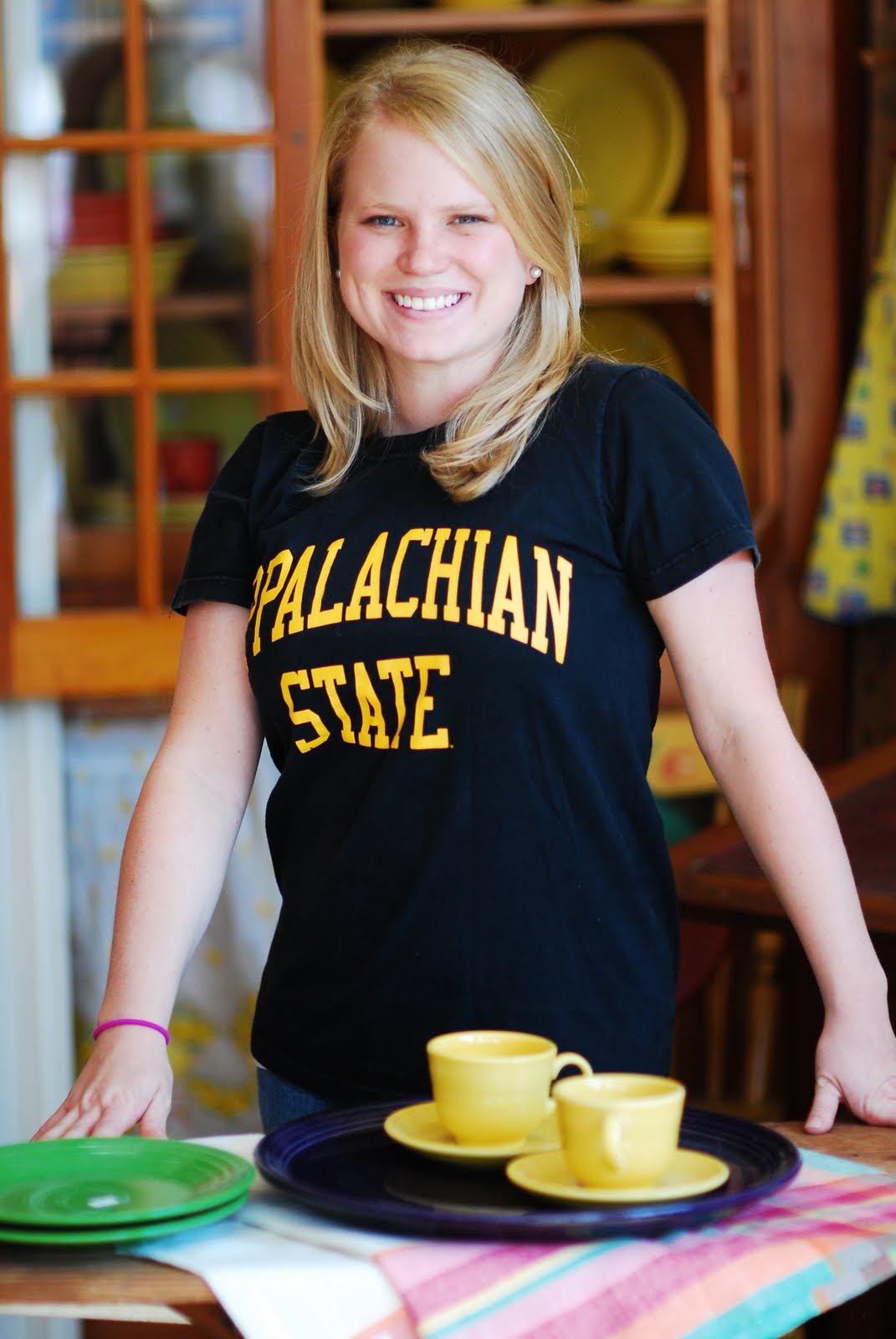 Miss Emmily Antiques: Fiesta Corner with Rebecca