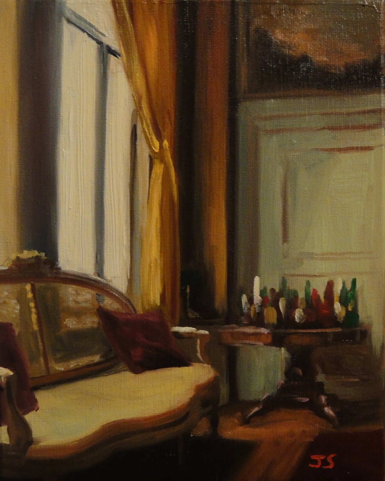 Jonelle Summerfield Oil Paintings: MINI BAR