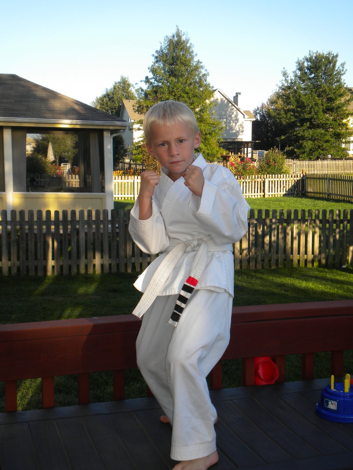 Jackson Family: Camden's Yellow Belt Graduation