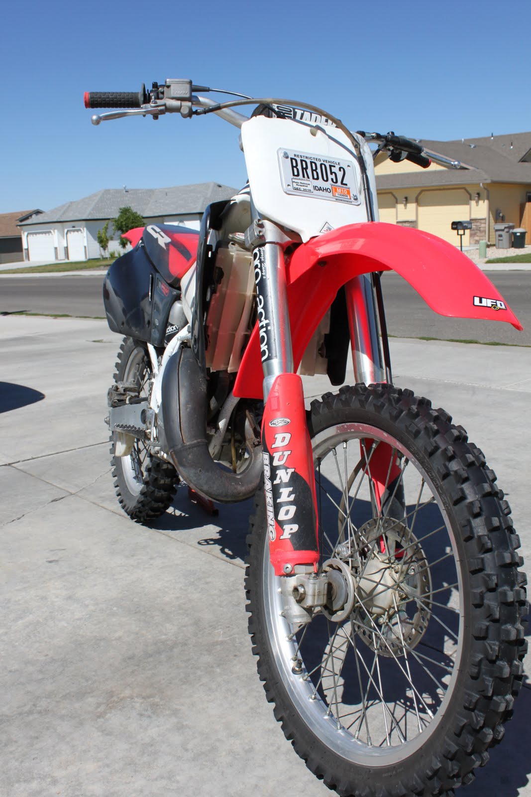 1996 HONDA CR125R: A few pictures first