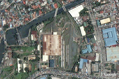 Laguna Railways: Google Earth Philippine Railroad Train Depot Collection