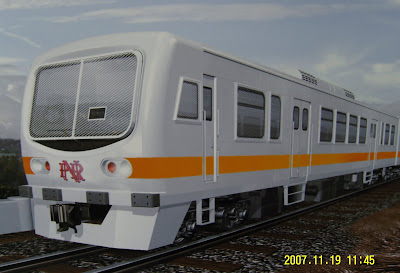Laguna Railways: New PNR DMU