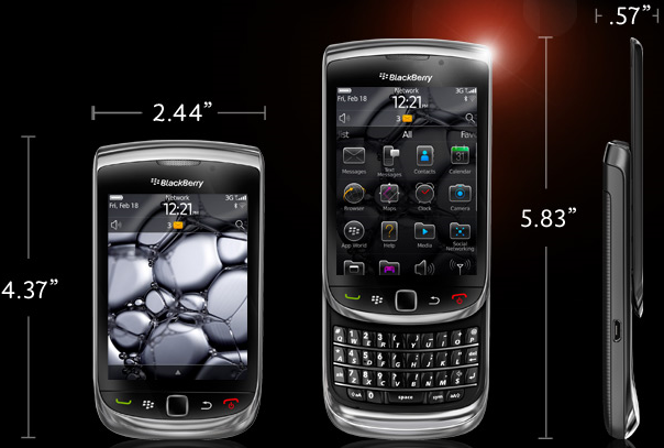 Claro presenta Blackberry Torch 9800 ~ CONEXIóN RD