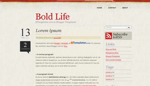 Blogger Buster: 100 of the Best Free Blogger Templates from 2010