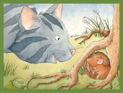 Mosaico de Retazos: El ratoncito listo