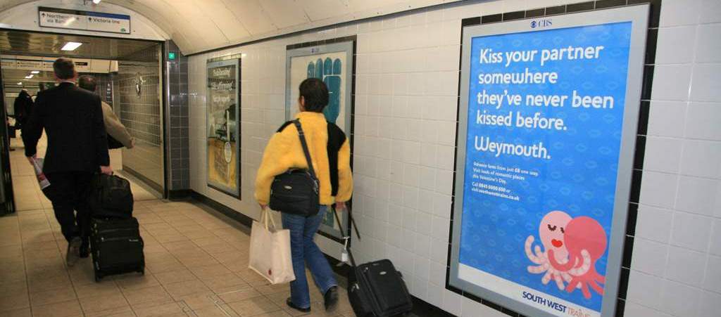 Hazel Design Context: Tube advertising