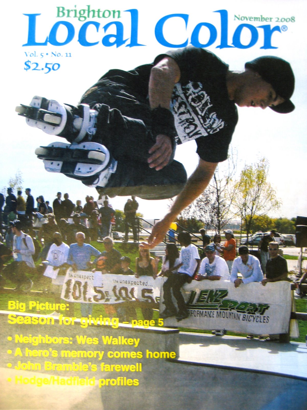 Brian Aragon makes cover of local magazine | CanadianROLL