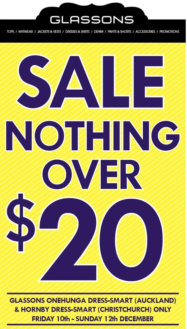 MySale: Glassons Sale Nothing over $20