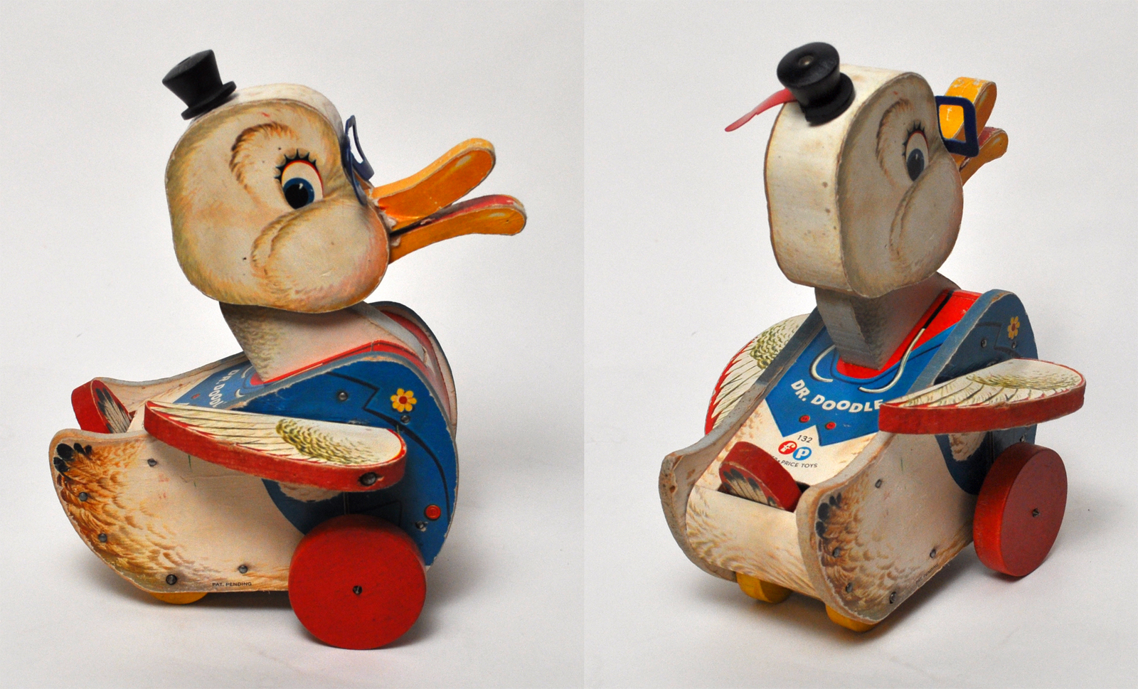 klt: sketchbook : {Vintage Fisher Price} Welcome to my studio Dr. Doodle...