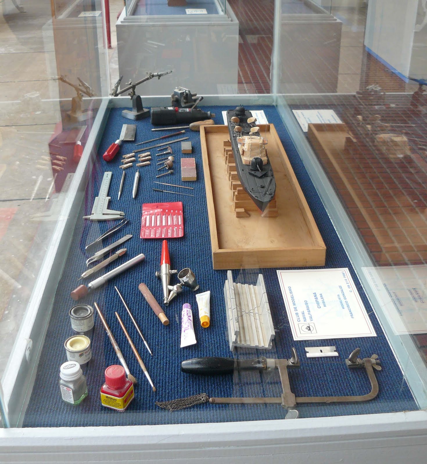 NOTICIAS DEL MUSEO: Exposición: "Club de Modelismo Naval"