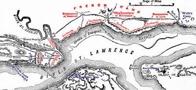Battle Maps: 1759 Battle of Quebec