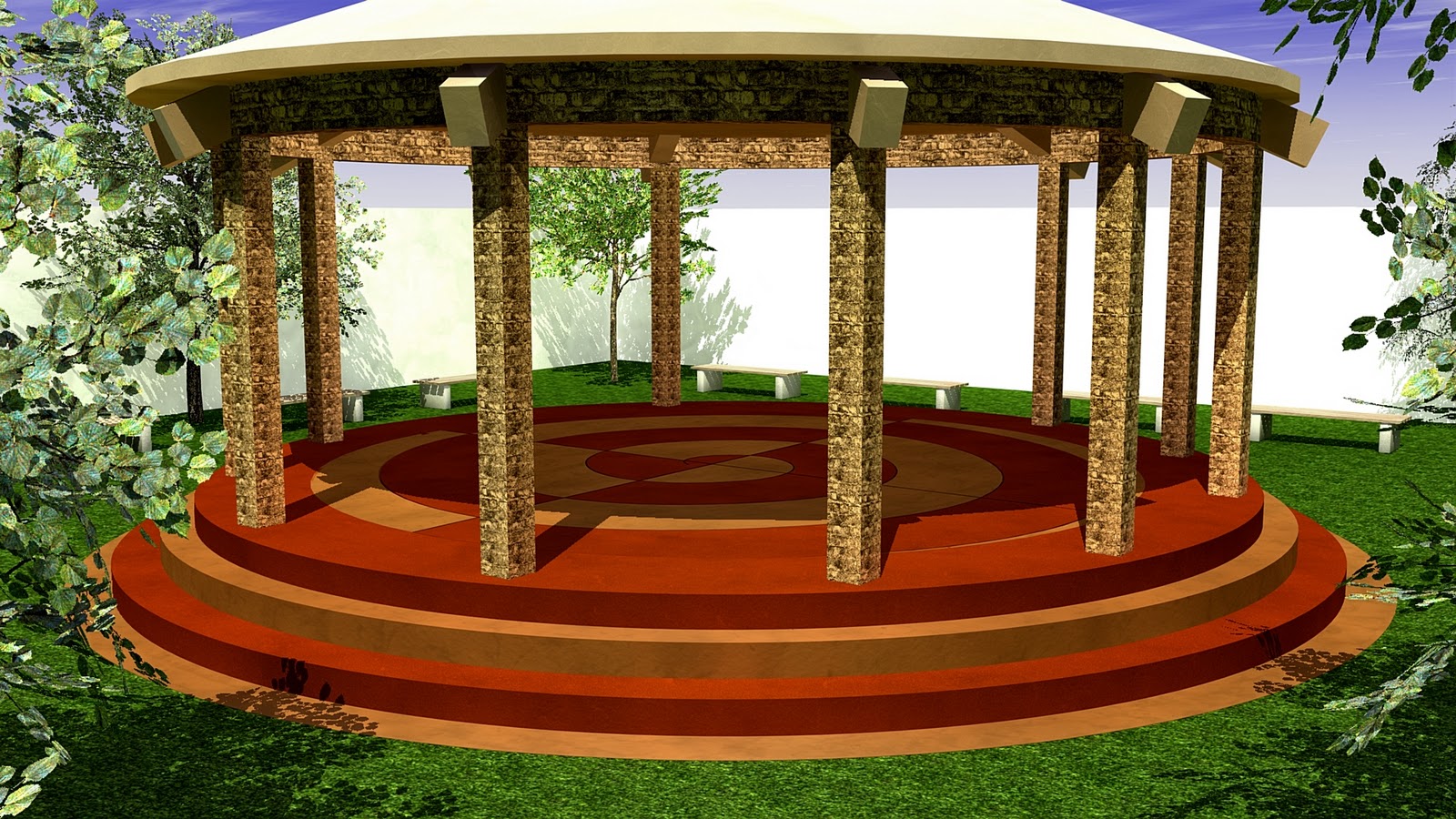 Quarq: Gacebo de parque