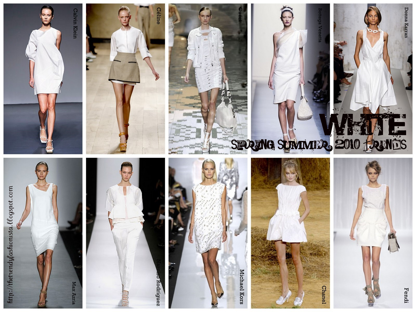 The Trendy Fashionista: 10 Spring-Summer 2010 Trends: Love it, Wear it ...