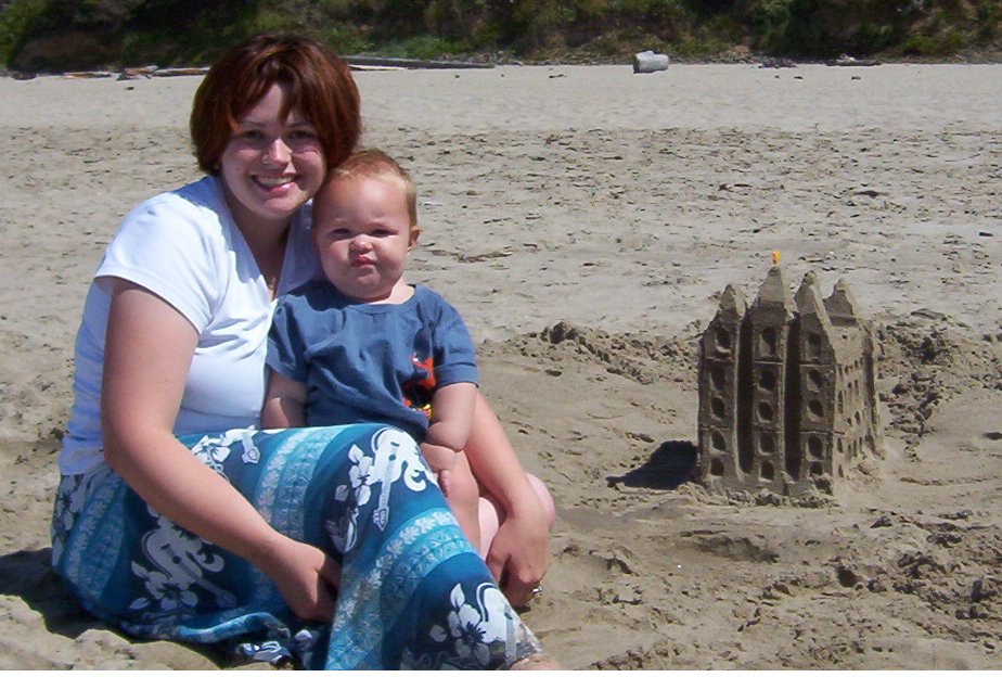 Samurai Mom: How to Make a Sand Temple