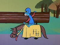 Yowp: Huckleberry Hound — Dragon-Slayer Huck