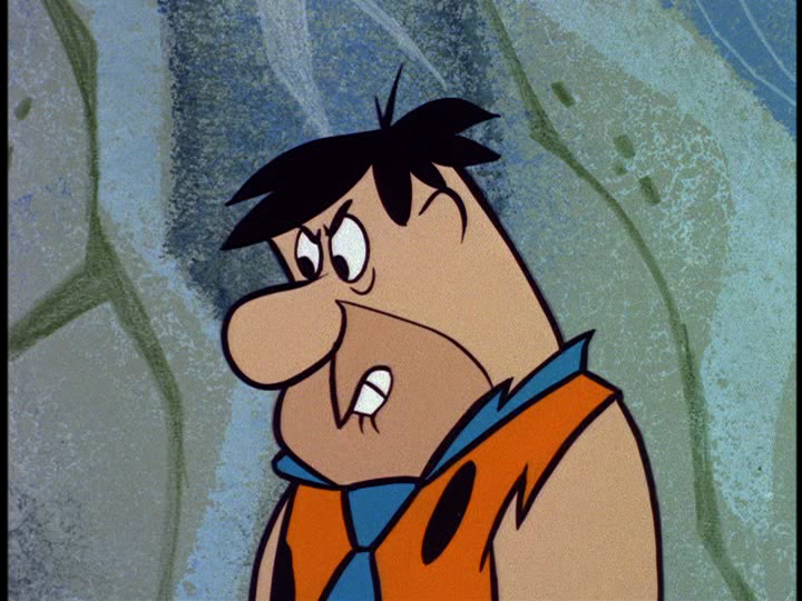 Fred Flintstone Angry