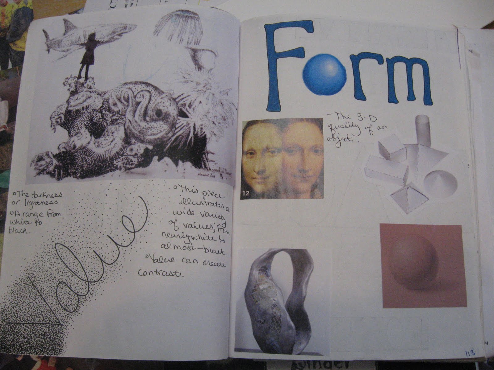 Victor Functional Arts Workbook Assignment 1 Elements Of Art Principles Of Design Review