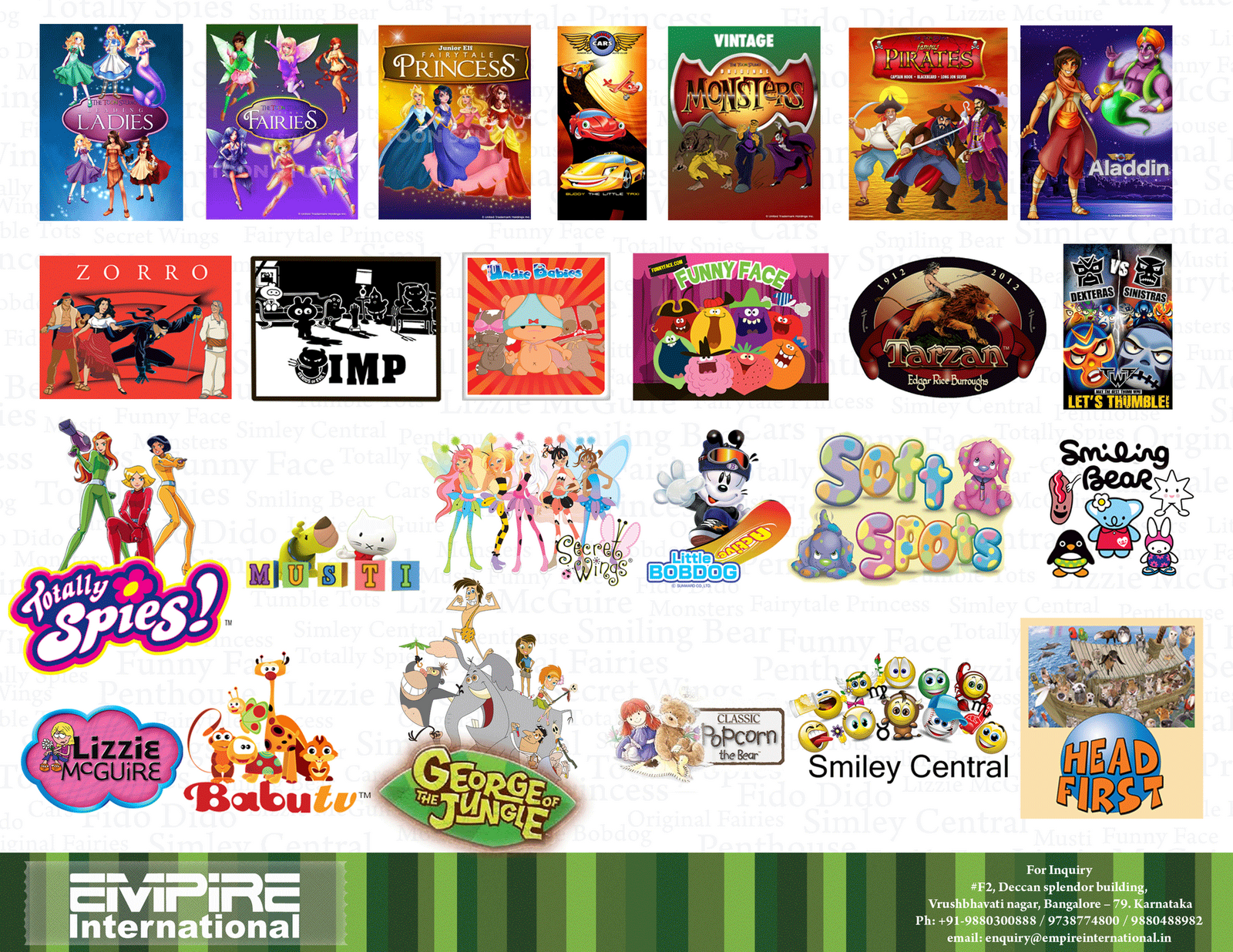 EMPIRE INTERNATIONAL: International Character in India