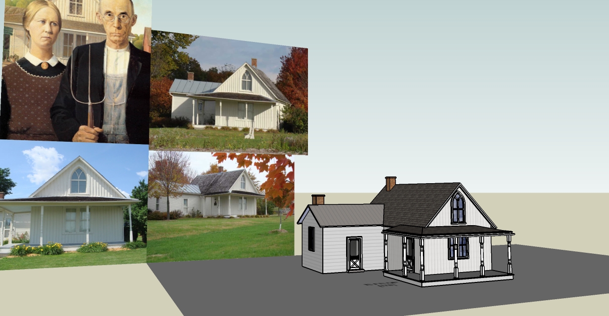 Kitchen and Residential Design: American Gothic explained and renovated