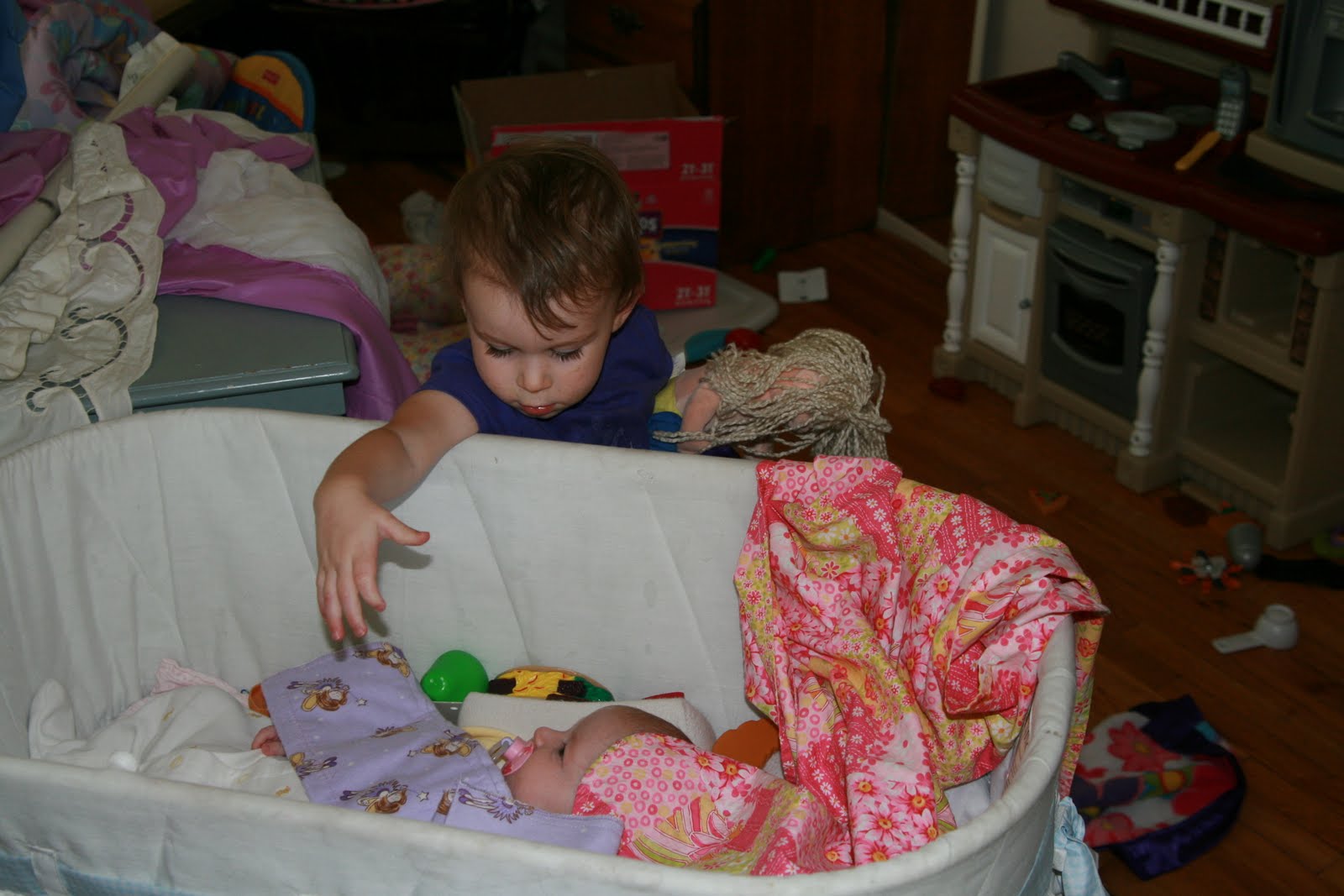 Bill, Megan, Sandy, Abby & Liam: Disappearing Abby & Potty Training