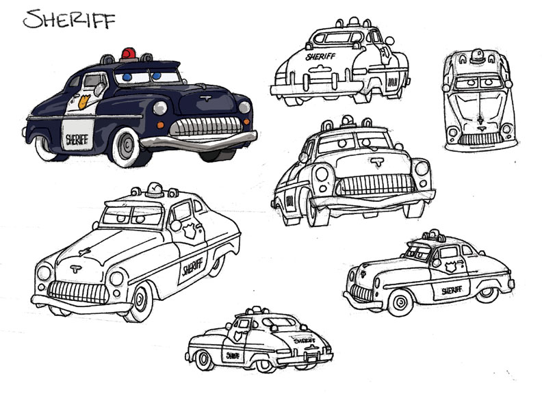 Allen Gladfelter: Comics and Art: Learning how to draw the Cars