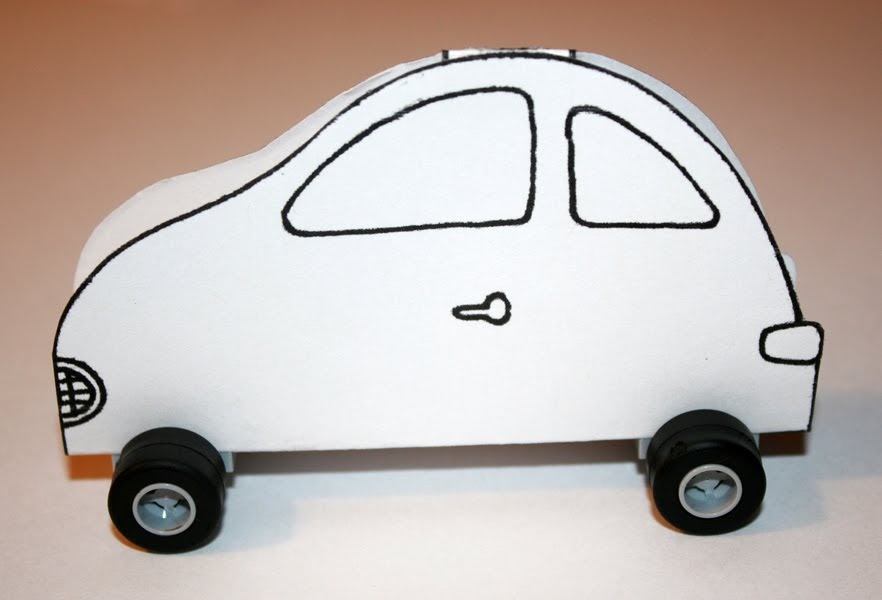 Filth Wizardry: LEGO car and DUPLO truck cardboard printables