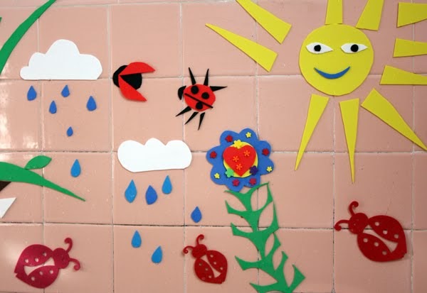 Filth Wizardry: Craft foam bath murals