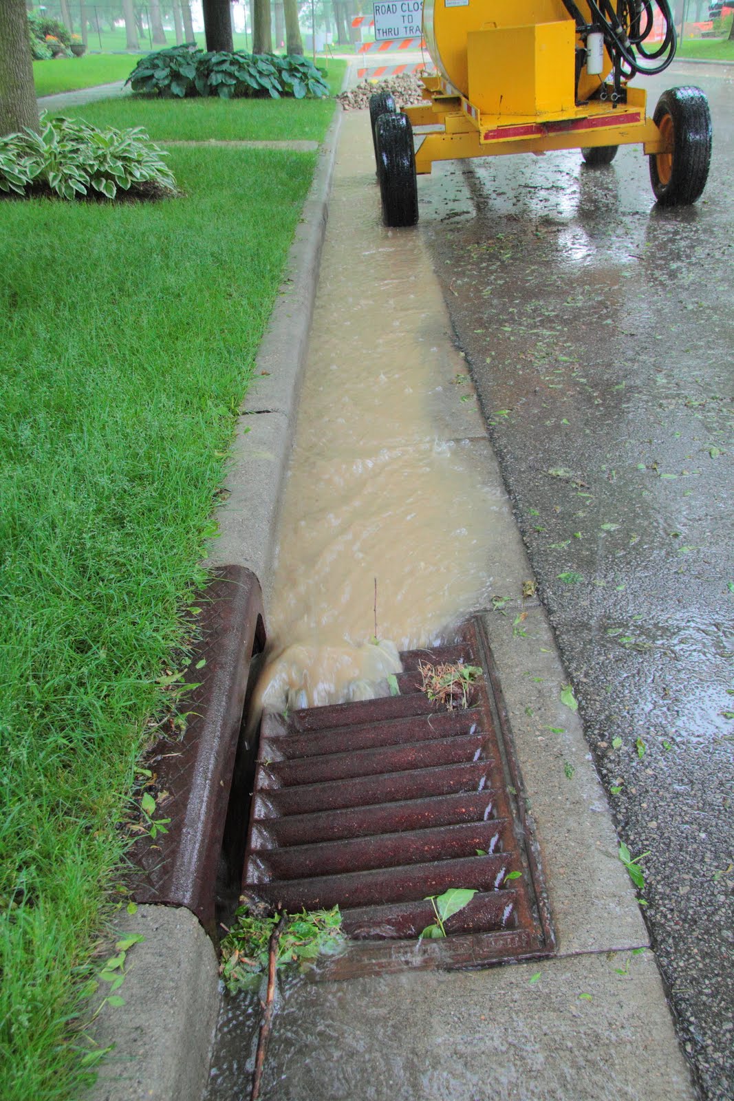 Save Our Stream: Using terraces to help control runoff from street ...