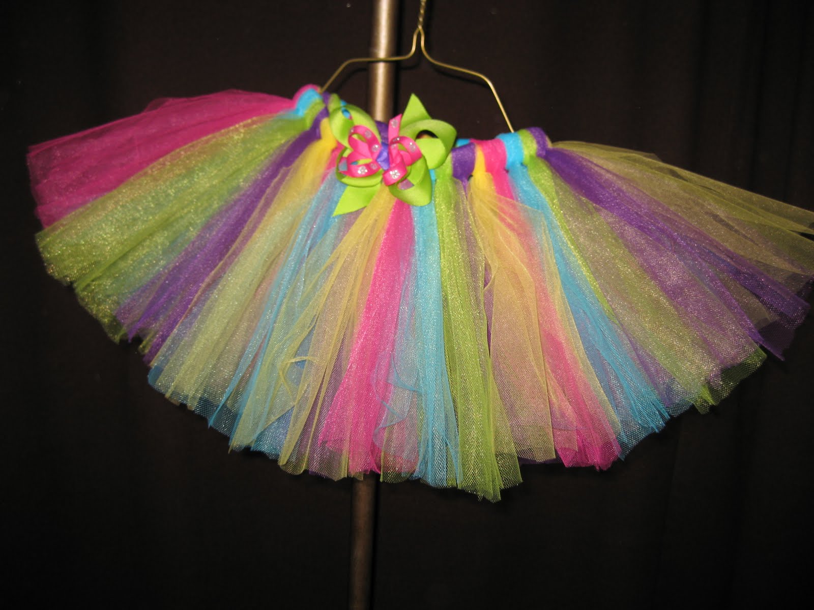 Princess Hair Bows by Shannon: Two Tutus, Two Girls, Two Years Old!