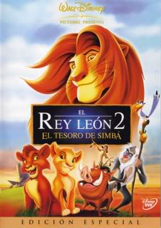 Nicoke Infantil: El Rey León 2 - El Reino de Simba
