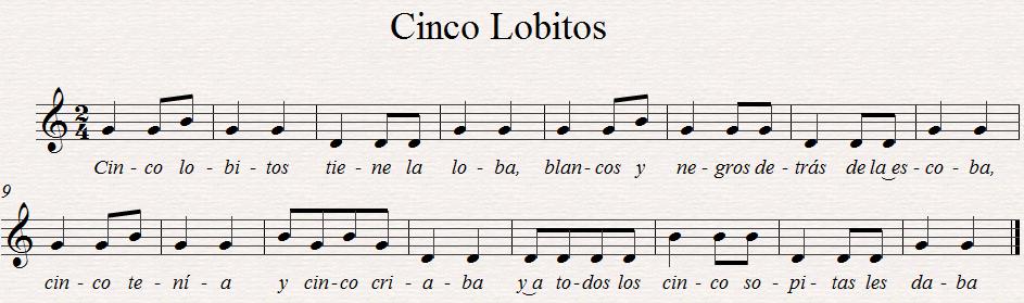 Rondas infantil con partitura - Imagui