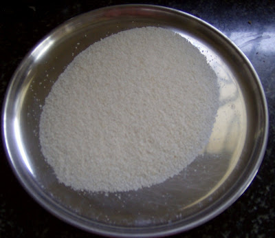 Preethi's Andhra Kitchen: How To Prepare Rice Ravva / Biyyapu Rava