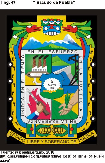 Visita/Puebla/México: Escudo:
