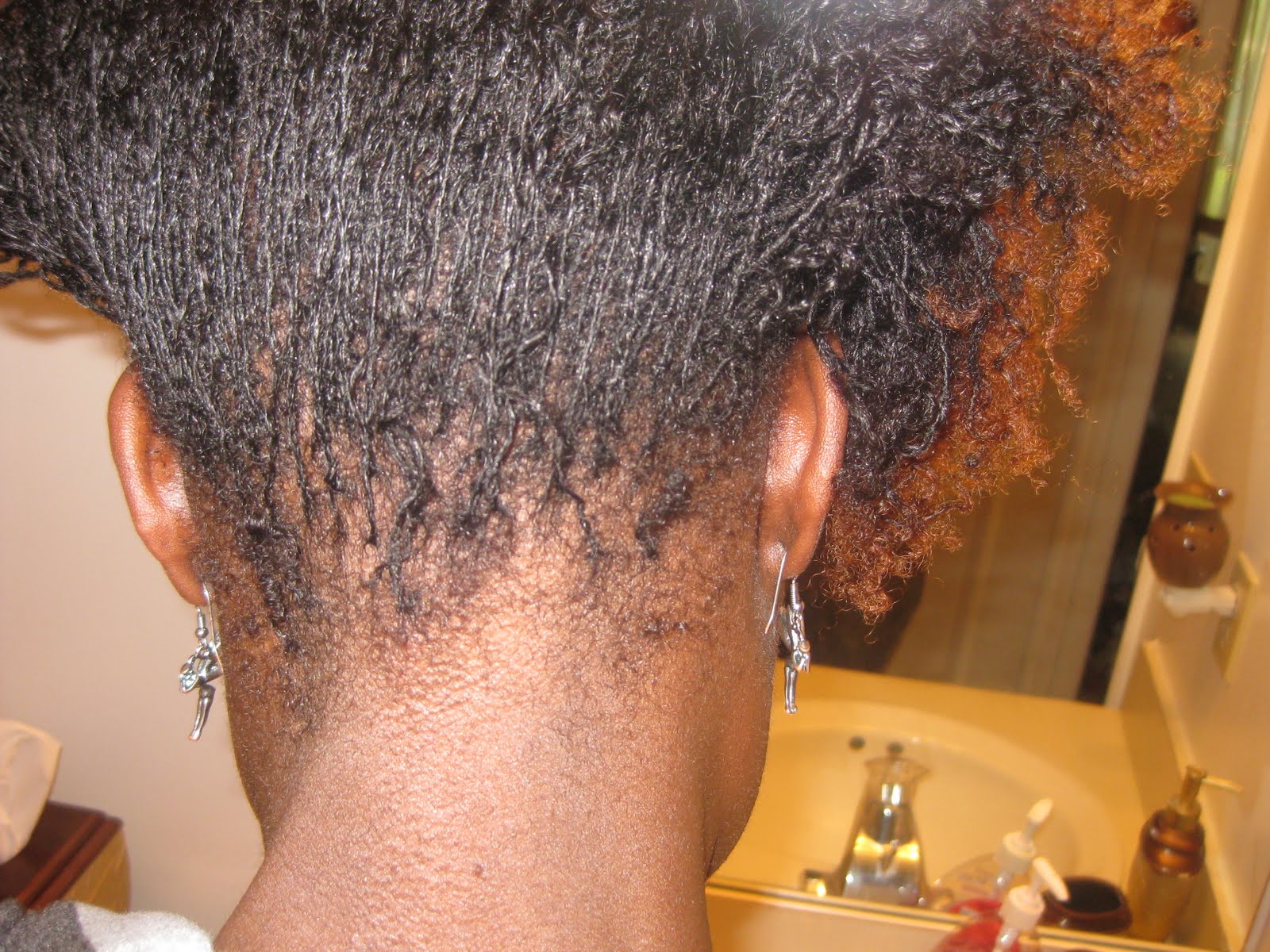 Kreyola's Journeys: Improvement: Growth of Frontal Side Hairs & Locking