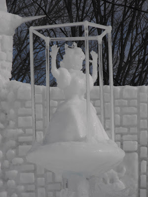 Three Syllables: Michigan Tech Ice Sculptures