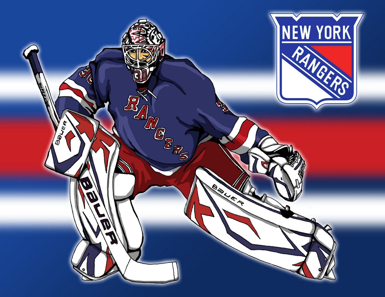 Hockey in art: Henrik Lundqvist
